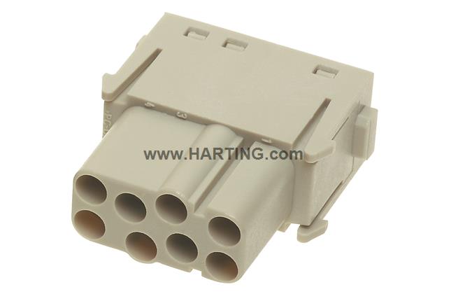 Han-Modular® Female Insert 8 Poles - Nakhornphan Trading 2002